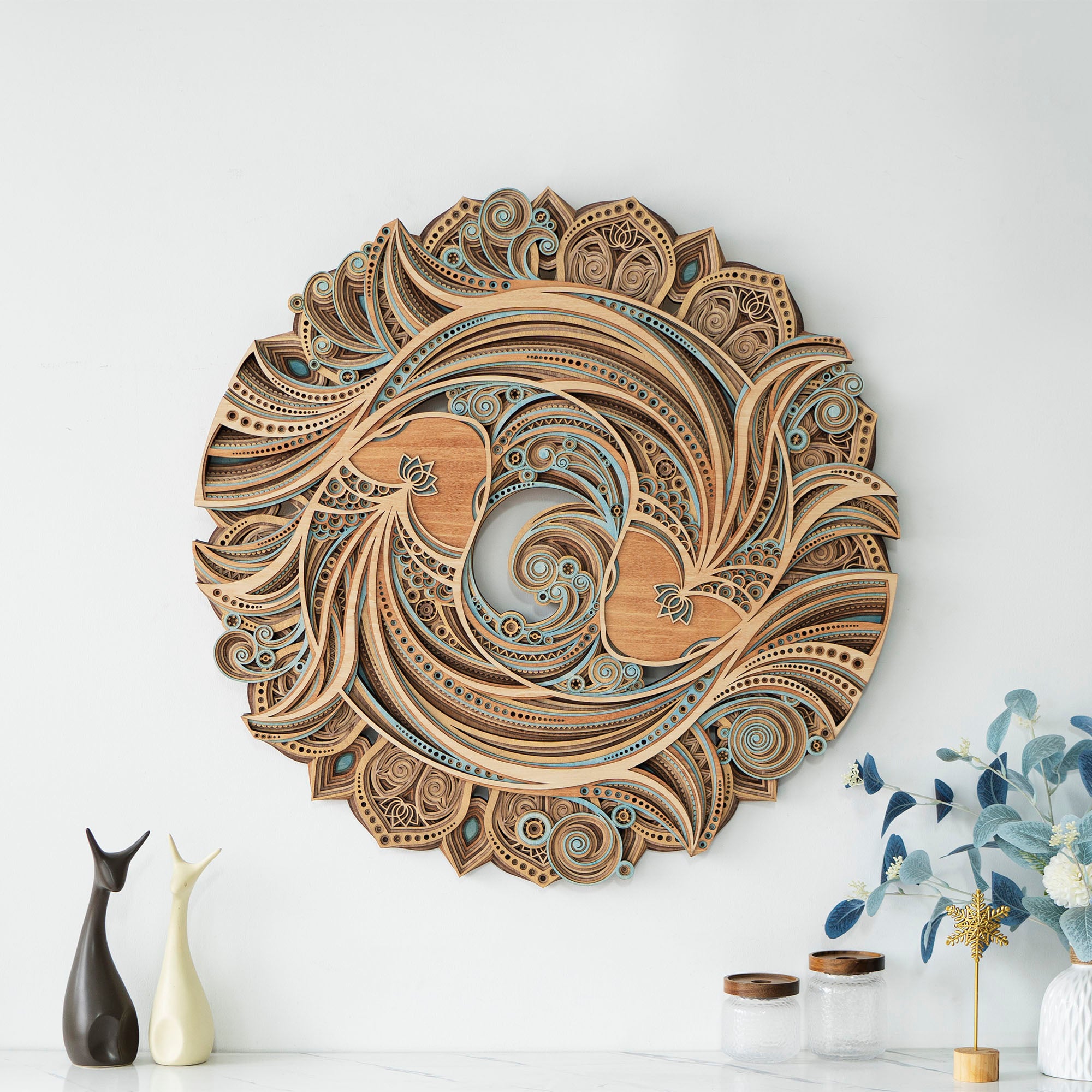 STEREOWOOD - Handcrafted Multilayer Wood Art for Home and Office Decor
