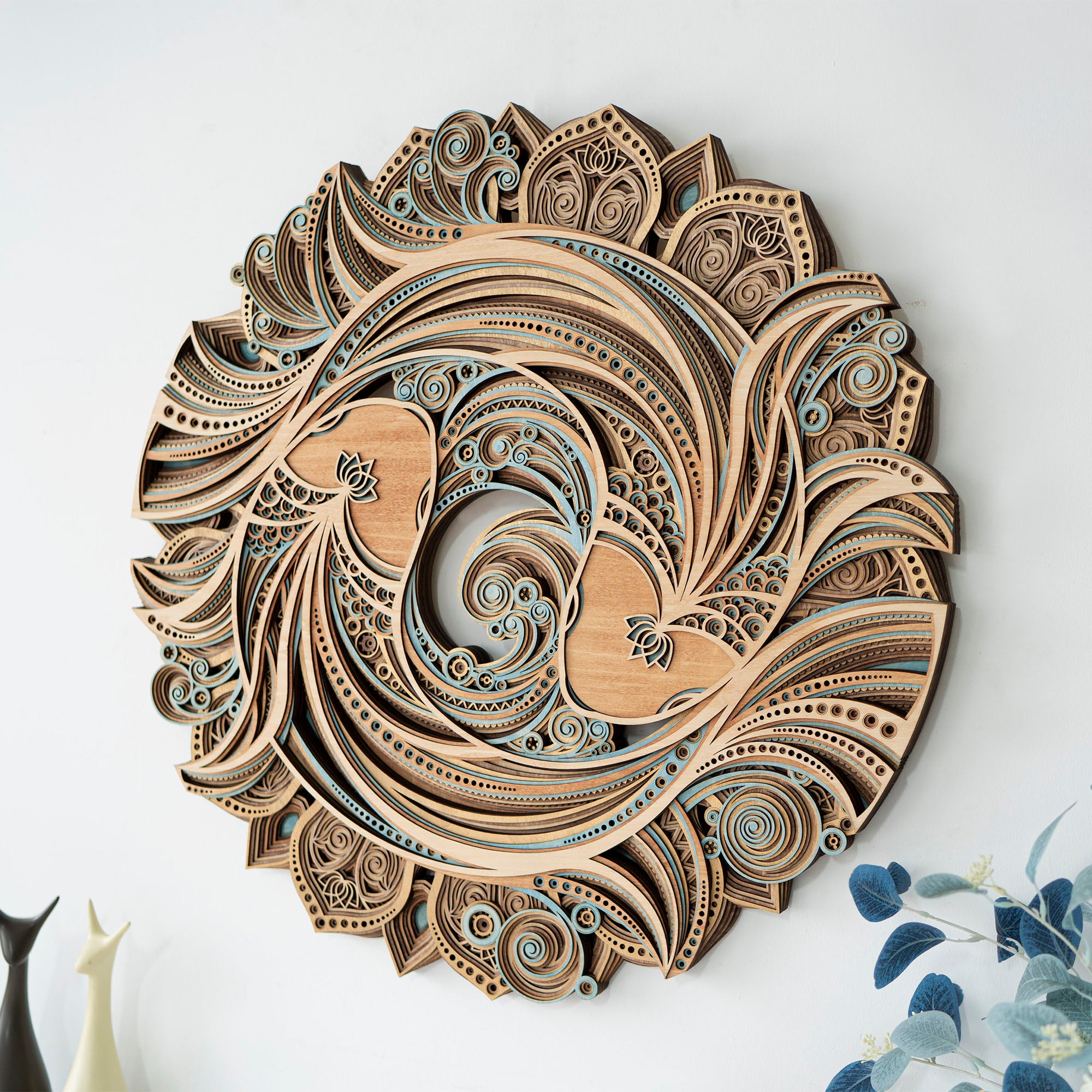 STEREOWOOD - Handcrafted Multilayer Wood Art for Home and Office Decor