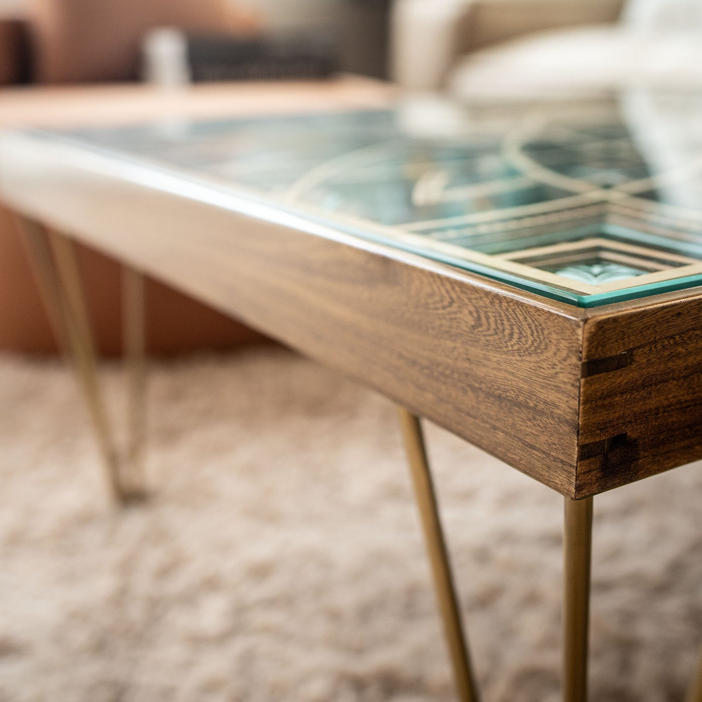 Serenity Table Wood Artwork - STEREOWOOD