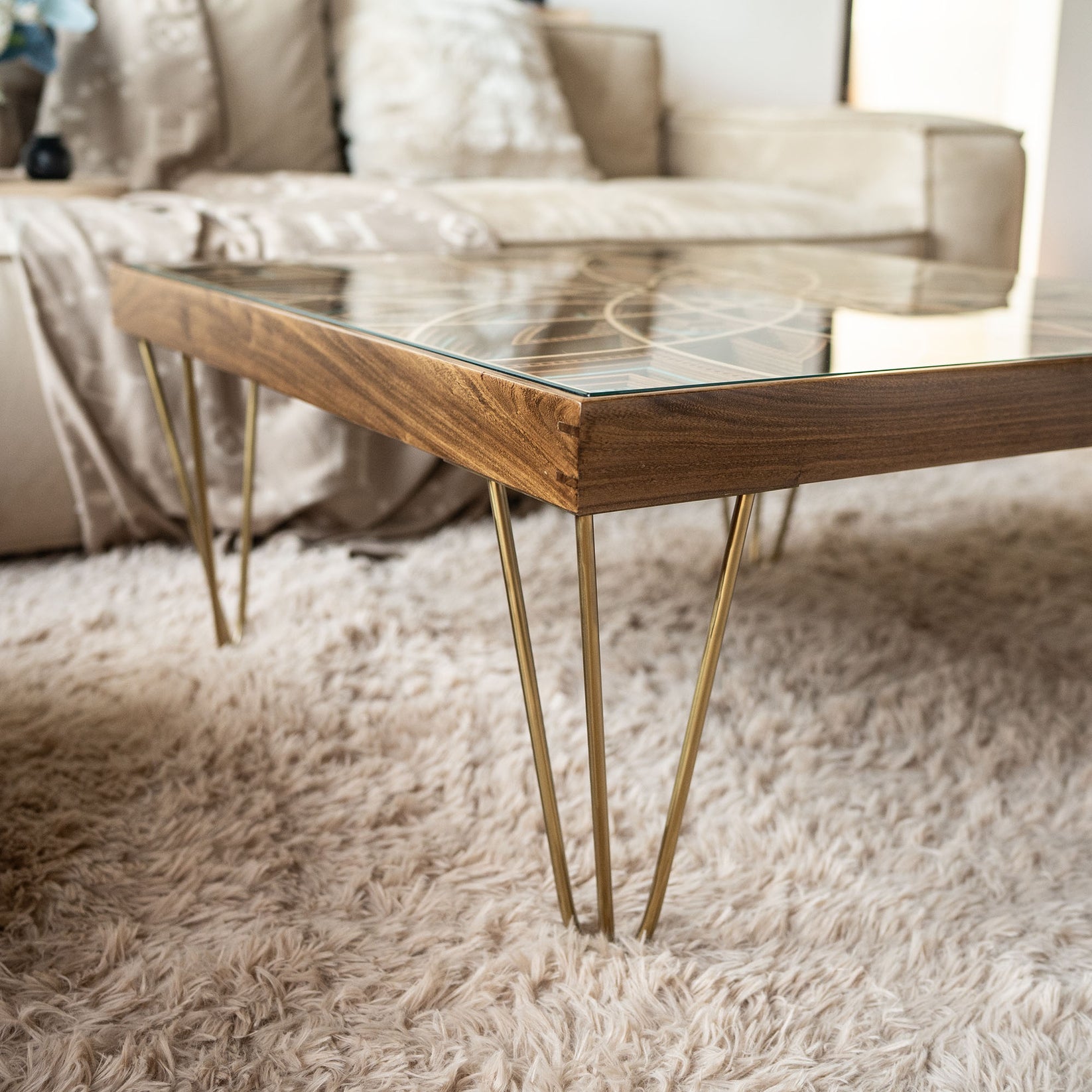 Serenity Table Wood Artwork - STEREOWOOD